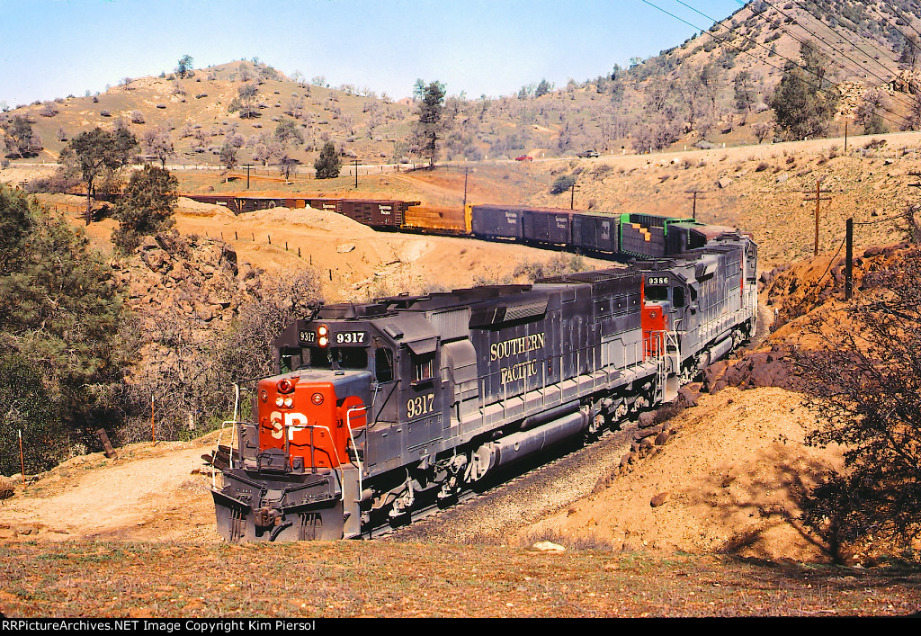 SP 9317 9386 Tehachapi Loop